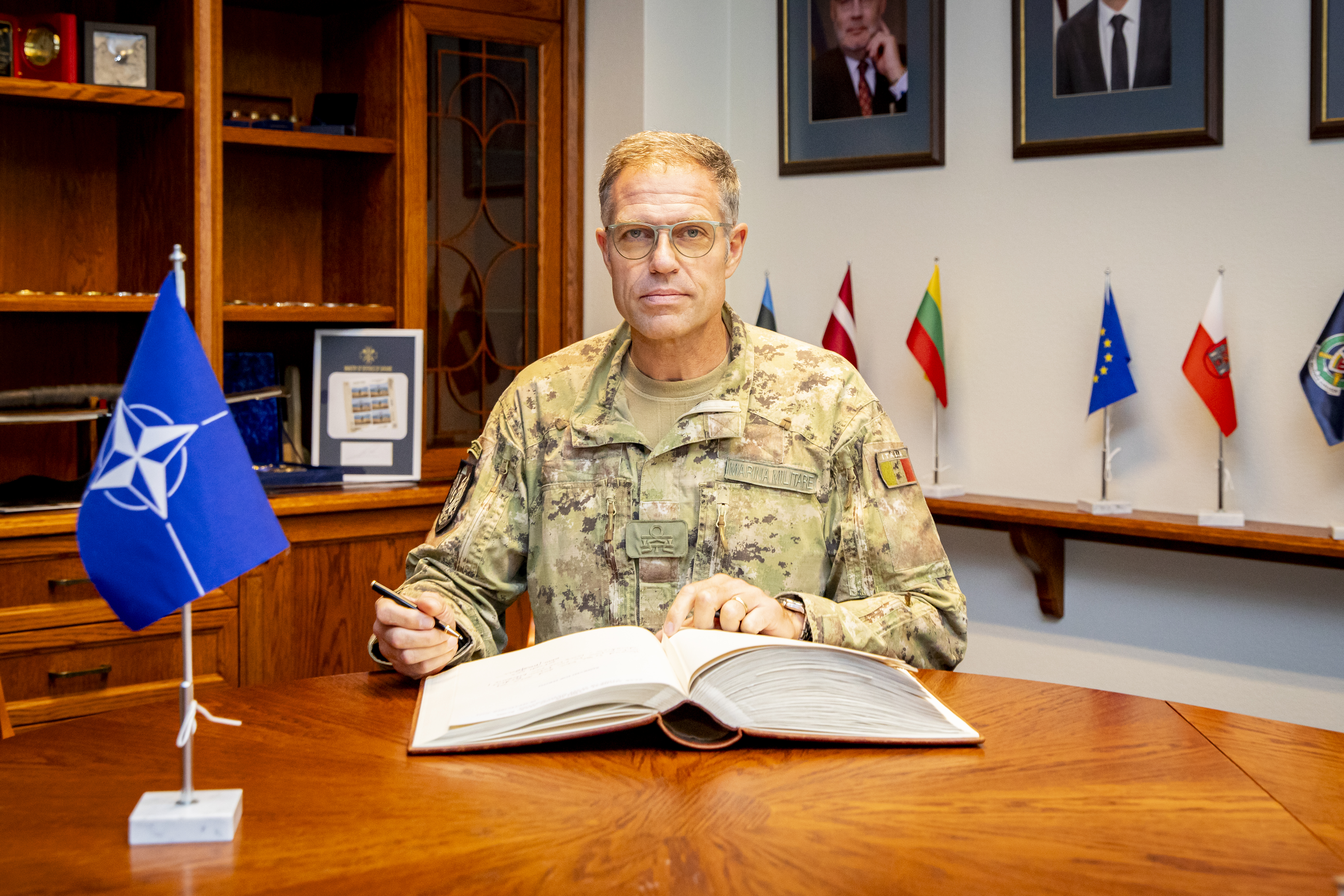 Visit of Rear Admiral Massimiliano Rossi, Chief of Staff NATO SOFCOM ...