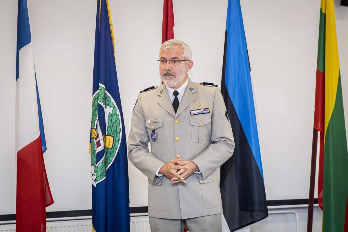 Induction Ceremony of the CSM Daniel Legrand, the Command Senior ...