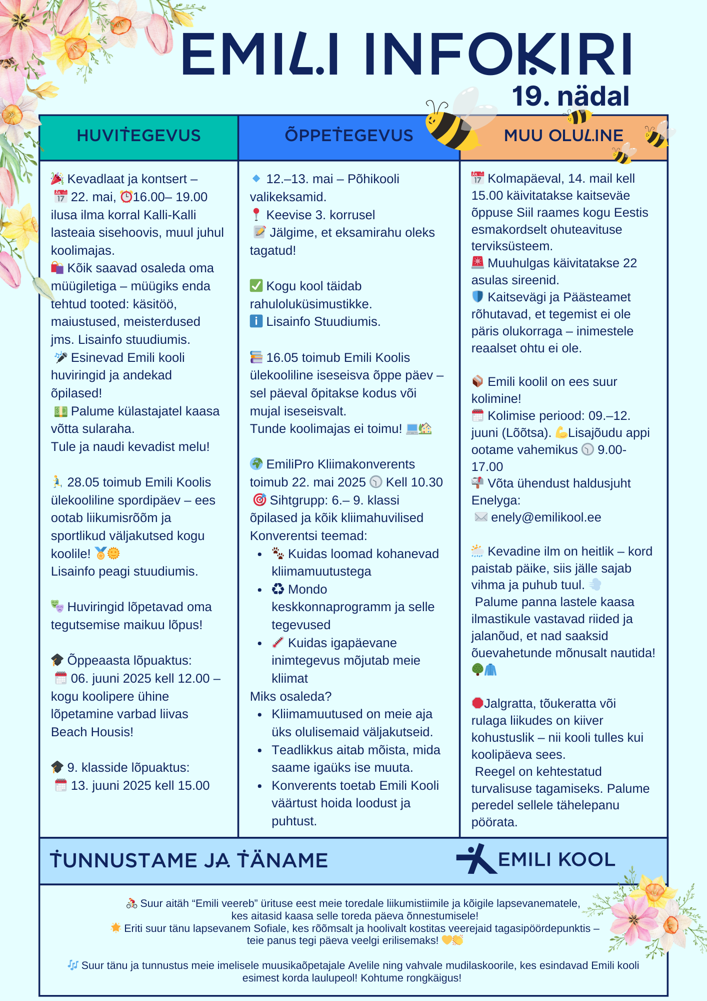 Emili infokirjad – Emili kool