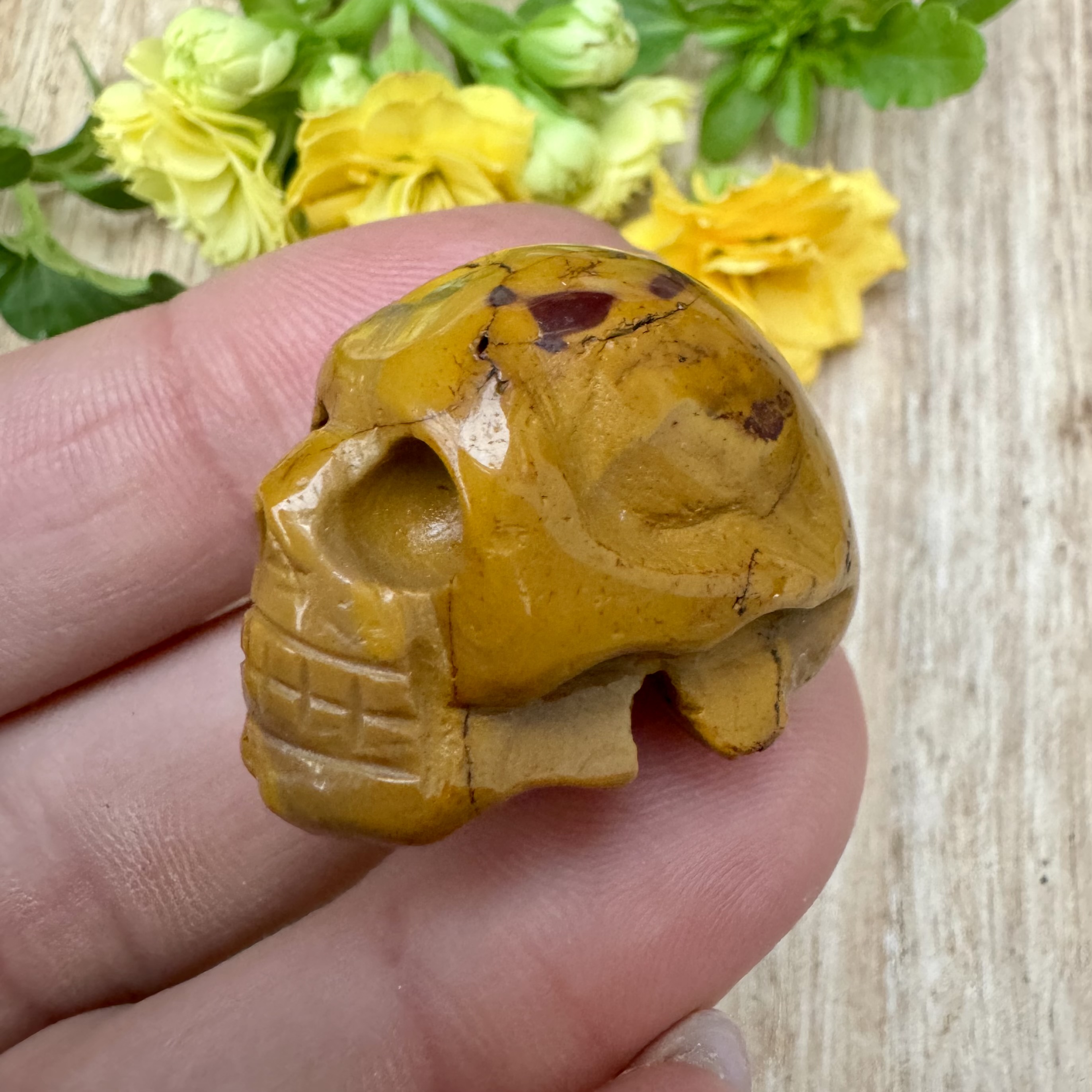 MOOKAITE pealuu (30x22mm) – KRISTALLIMAAILM