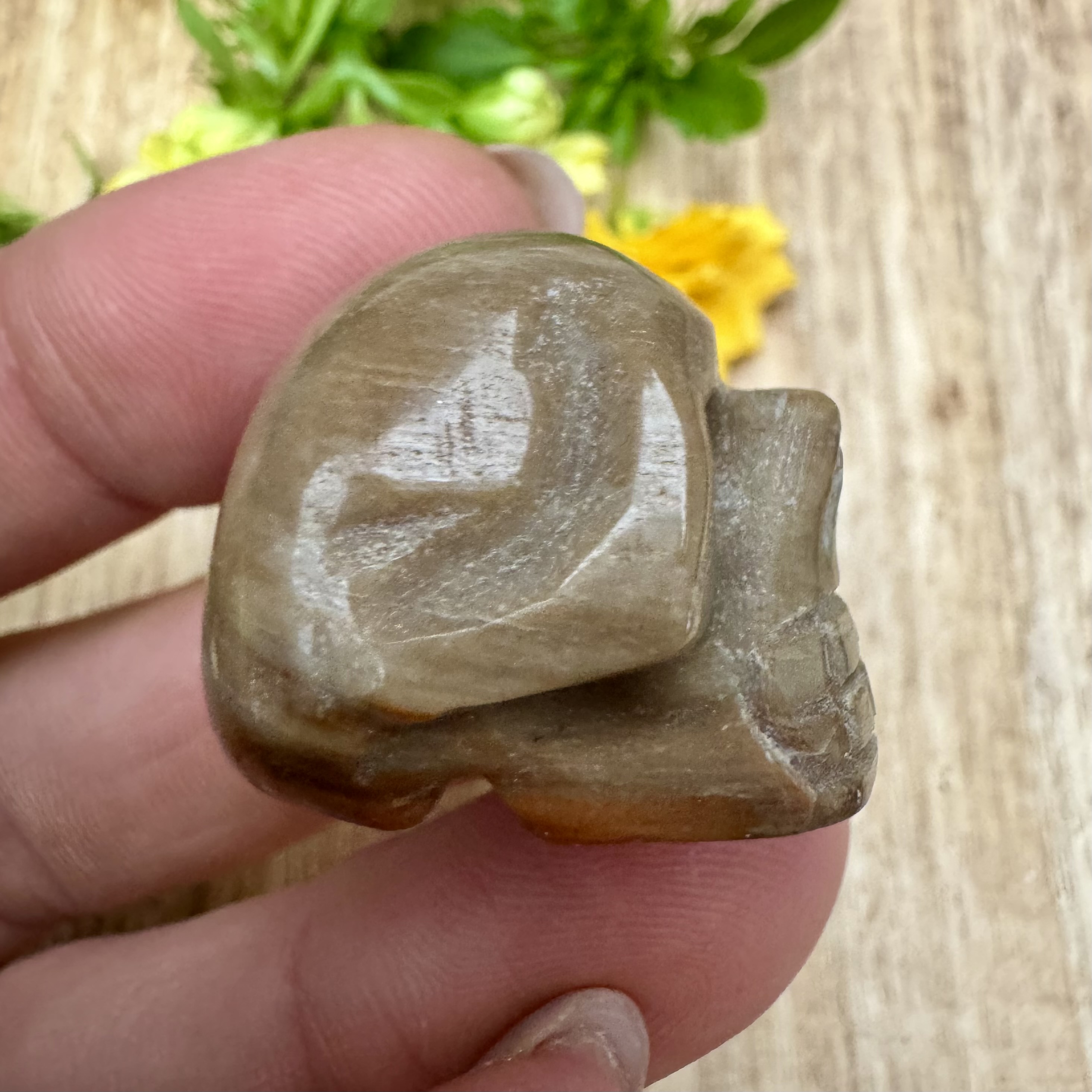 MOOKAITE pealuu (30x23mm) – KRISTALLIMAAILM